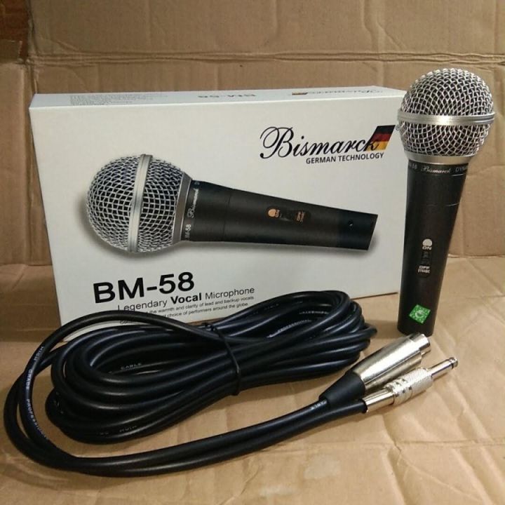 Microphone kabel Bismarck BM 58 Mic Cable Bismarck BM58 | Lazada Indonesia