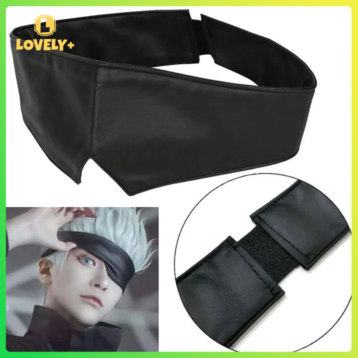 Gojo Headband Anime Jujutsu Kaisen Gojo Satoru Cosplay Black Gojo ...