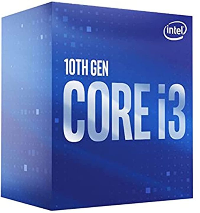 Intel Core i3-10100F Desktop Processor 4 Cores up to 4.3 GHz Without Processor Graphics LGA1200 ...