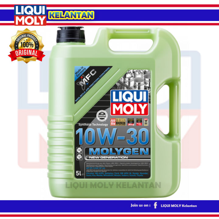 LIQUI MOLY MOLYGEN 10W30 ENGINE OIL (5L) | Lazada