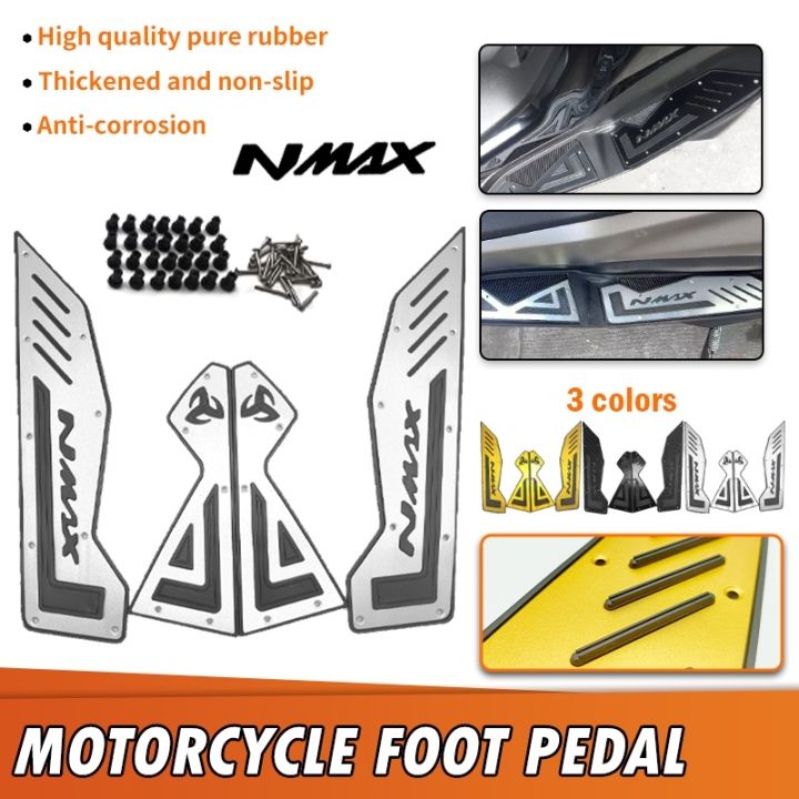 Yamaha NMAX V1 Matting Footboard With Carbon Complete Bolts And Nuts ...