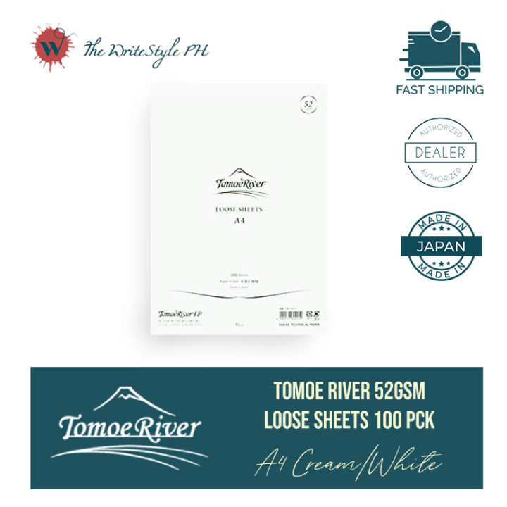 Tomoe River 52GSM Loose Sheets 100 Pack (A4) | Lazada PH