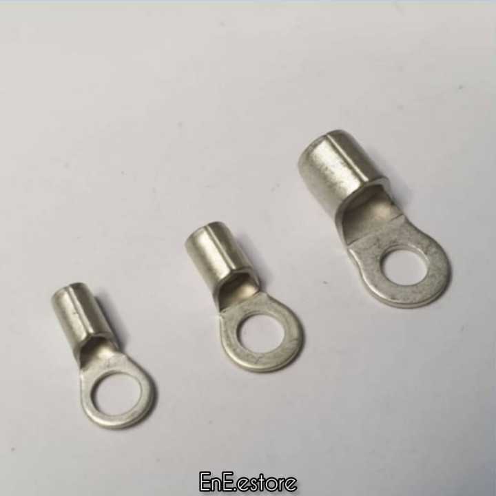 [100PCS/PACK] NON INSULATED RING TERMINAL 1.5MM / 2.5MM / 5.5MM | Lazada