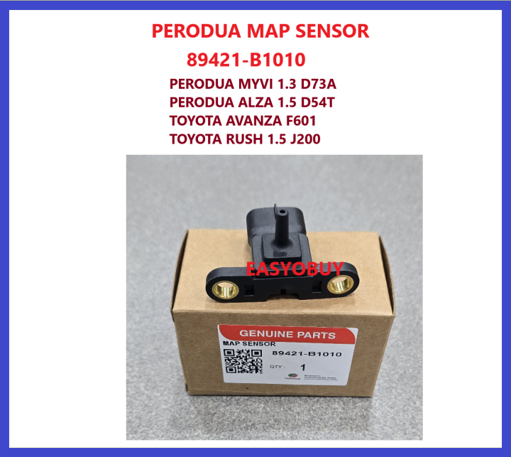 PERODUA MAP SENSOR 89421-B1010 PERODUA MYVI 1.3 D73A PERODUA ALZA 1.5 ...