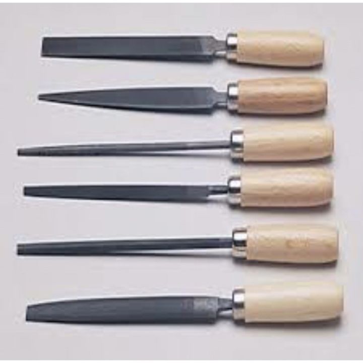 REMAX 4" (6 IN 1) MIX KEY FILE SET 100mm 65-NF206 | Lazada