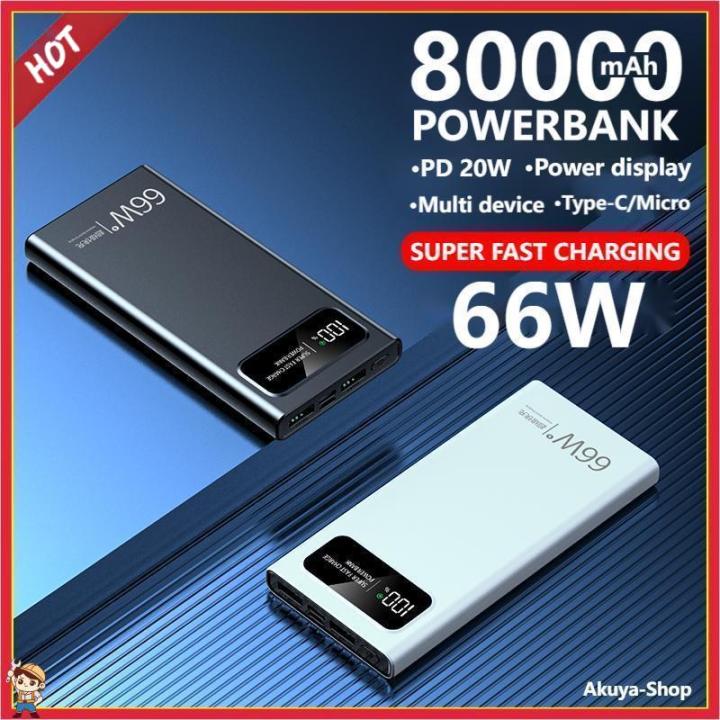 AKU power bank fast charging powerbank original brand power bank for iphone android 66W super ...
