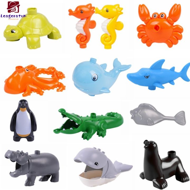 💥100%authentic💥Duplo Animals Penguin Crab Tortoise Whale Octopus ...