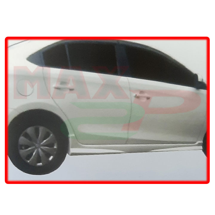Toyota Vios (2013) TOMS Style Right Side Door Skirt Skirting Bumper ...
