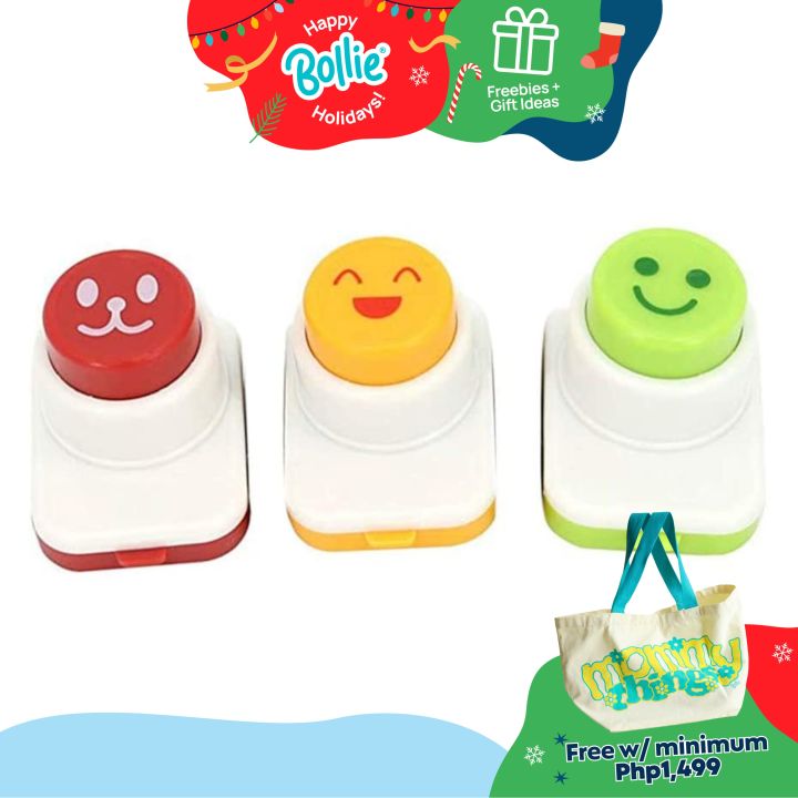 Bollie Baby 3pcs Nori Seaweed Punch Cutter (Bento Box Decoration ...