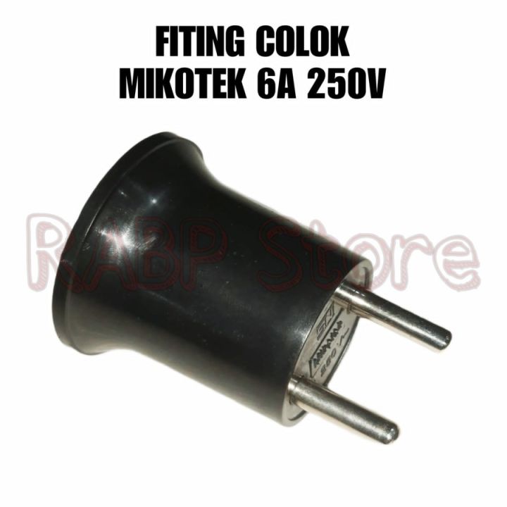 FITING COLOK MIKOTEK 6A 250V | Lazada Indonesia