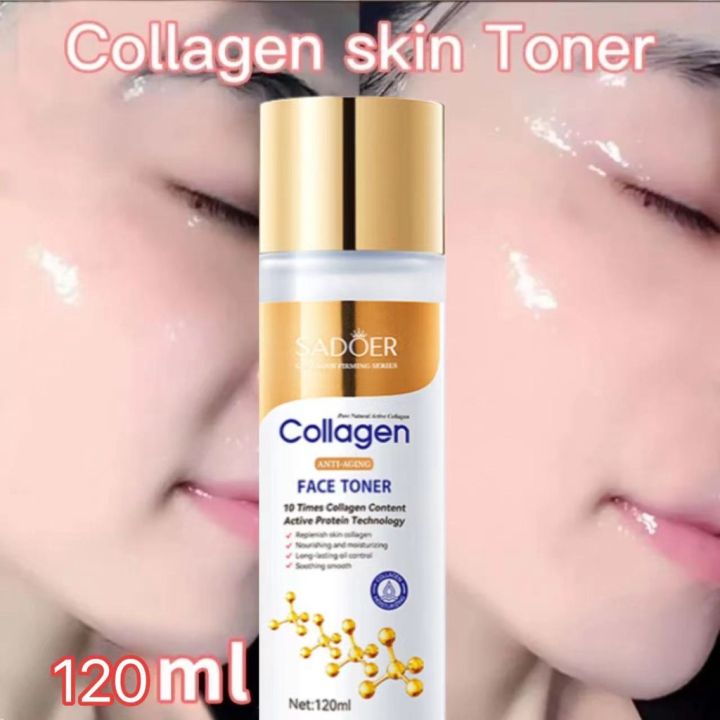 Fantasise Beauty SADOER Whitening Collagen Face Toner Lighten Dark ...