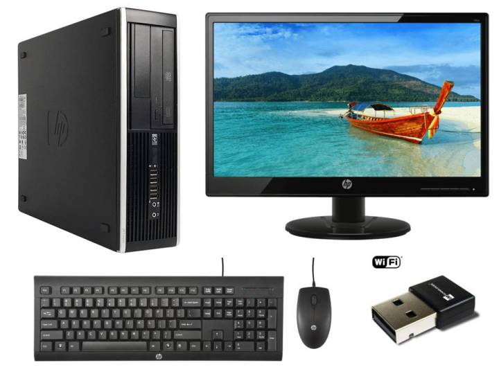 Full Set Pc Hp 8200 Elite Intel Core i7 Gen 2/SSD240gb/Ram8Gb/Lcd ...