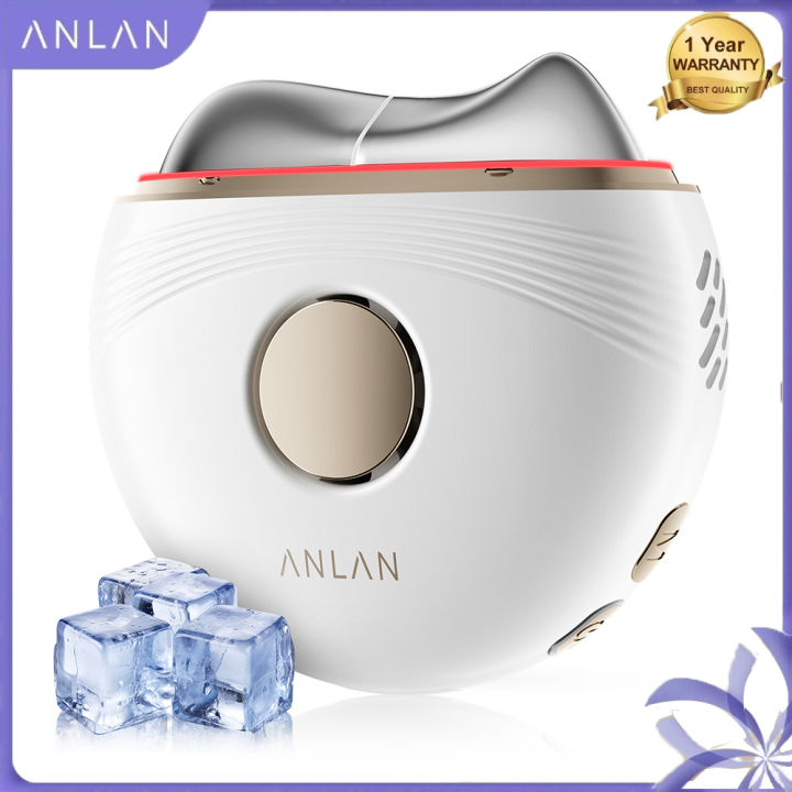 ANLAN Electric Gua Sha Scrapping Massager Heat/Cold V-ibration Neck Face Slimming Lifting Anti ...