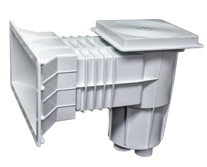 Jet-Flo WM-350C Wide-Mouth Skimmer w/ ID50xOD57mm slip-fit connect ...