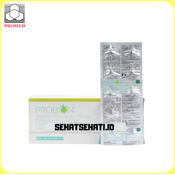 vitamin probion tablet per box original produk promed rahardjo | Lazada ...