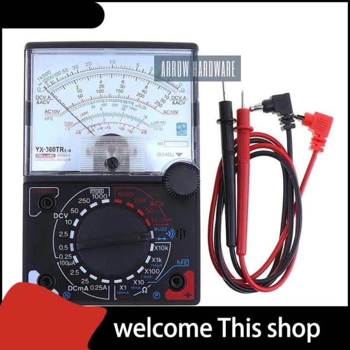 Multi Tester Sanwai YX-360TR Multi Meter Multimeter Multitester Analog ...