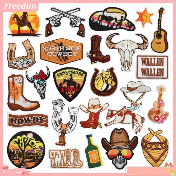 Freedun® Clothing Diy Patches Iron-on Patches Diy Embroidery Patch Set ...