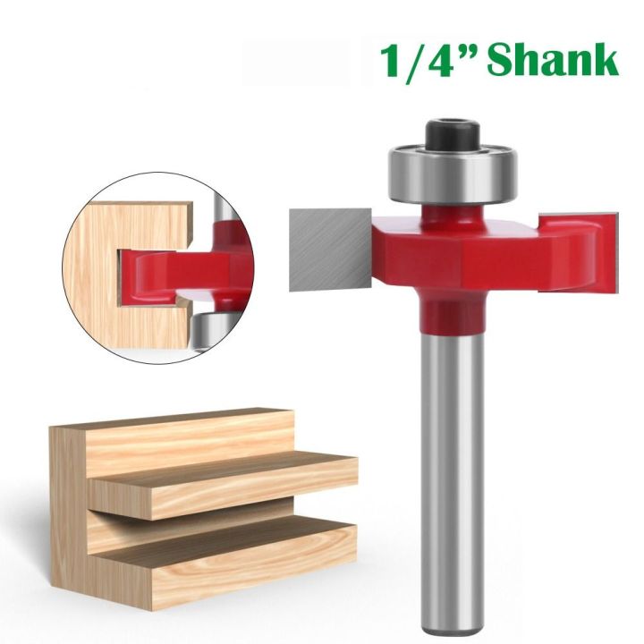 【COD&Fast Delivery】T Type Router Bits 1/4 Shank Carbide Milling Cutter ...
