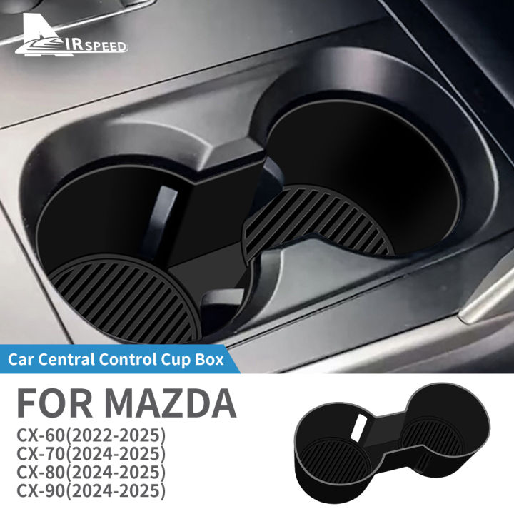 For Mazda CX60 CX-70 CX-80 CX-90 Silicone Rubber Center Cup Holder ...