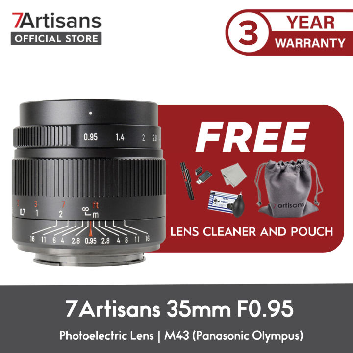 7artisans 35mm F0.95 APS-C Mirrorless Lens | Lazada PH
