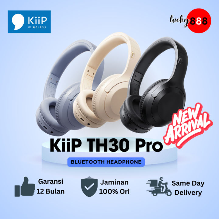 KiiP Wireless TH30 Pro Headphone Bluetooth Wireless Headset Earphone ...
