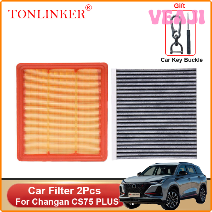 VEAJI TONLINKER Cabin Air Filter 2Pcs For Changan CS75 PLUS 1.5T 2.0T ...