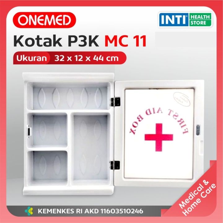 OneMed | Kotak P3K MC 11 | P3K Dinding | Peralatan P3K | Lazada Indonesia