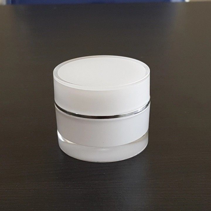 GAJEBO - POT CREAM ACRYLIC 10GR PUTIH / POT AKRILIK 10 GRAM PUTIH ...