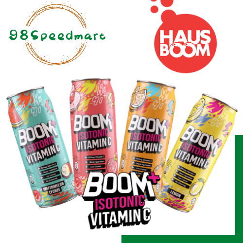 [98] HausBoom Boom+ Isotonic Drinks 325ml | Lazada