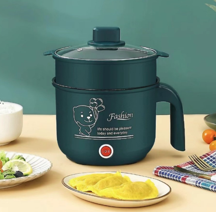 Mini Rice Cooker Multi-function Cooker 1.8L Non-stick Inner pot Electric Heating Pot | Lazada PH
