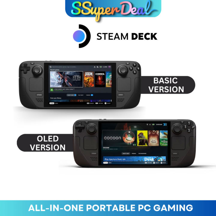Steam Deck Handheld Gaming Console 64GB | 256GB | 512GB | Lazada