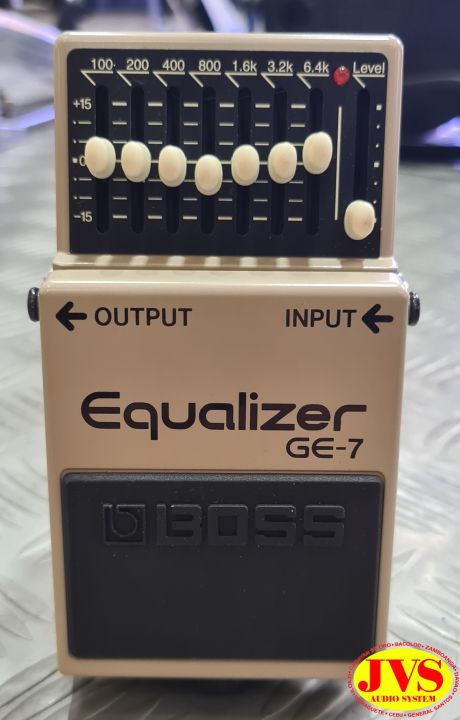 Boss GE-7 7-band Equalizer Pedal | Lazada PH