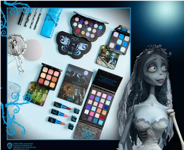 UK to Buy Makeup Revolution X Corpse Bride Eye Shadow Plate Zombie ...