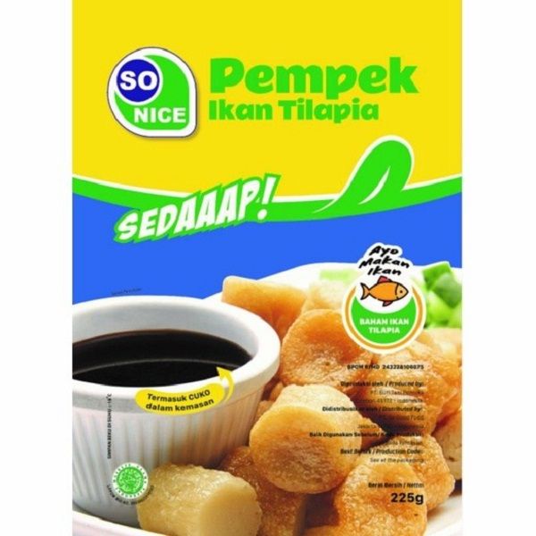PEMPEK IKAN TILAPIA SO NICE 225GR | Lazada Indonesia