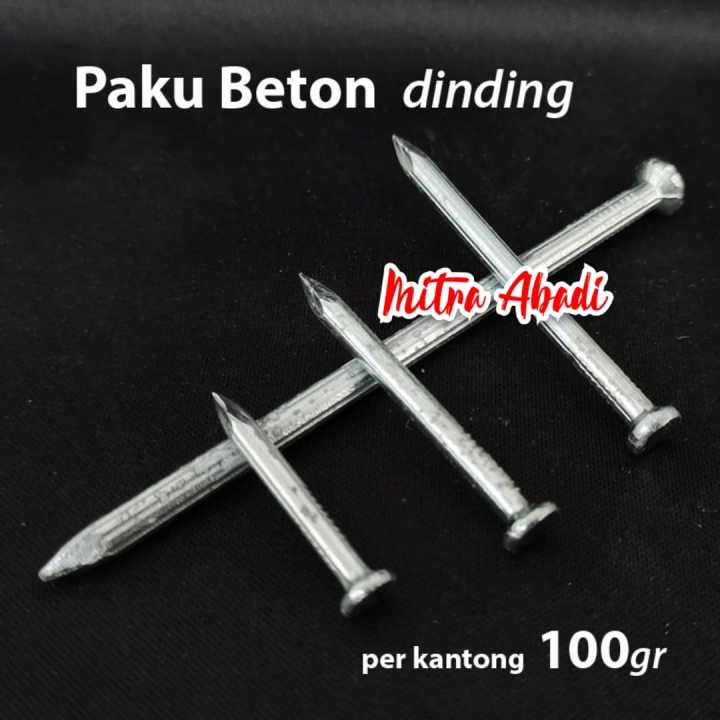 Paku Beton Tembok Dinding / Paku Cor Putih | Lazada Indonesia