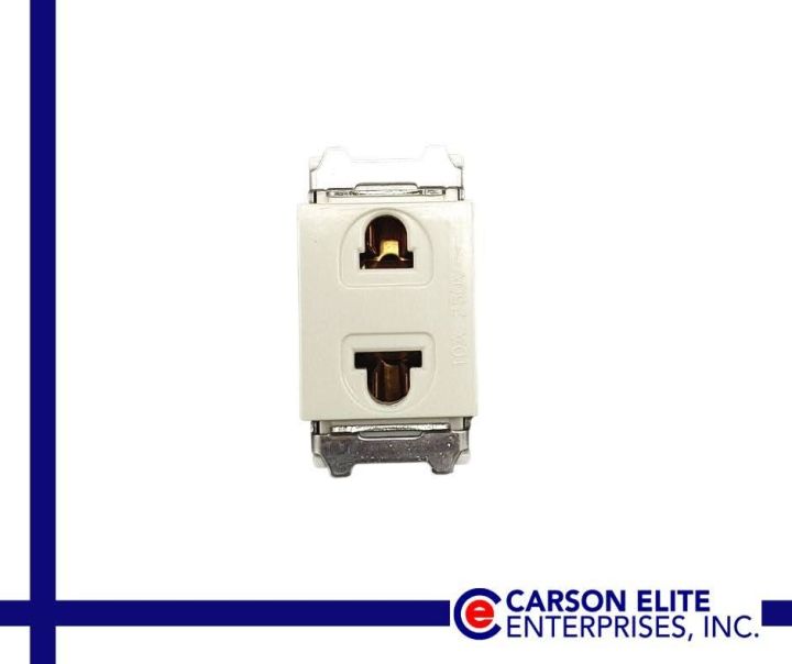 OMNI WEU-200 Universal Outlet 10A 250V (Flush Type) | Lazada PH