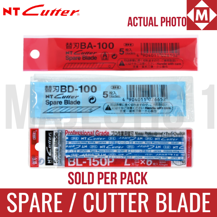 NT Cutter Japan Spare Blade BA-100 BD-100 BL-150P | Lazada PH