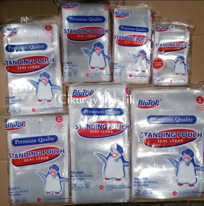PLASTIK STANDING POUCH ISI 50 Lembar | Lazada Indonesia