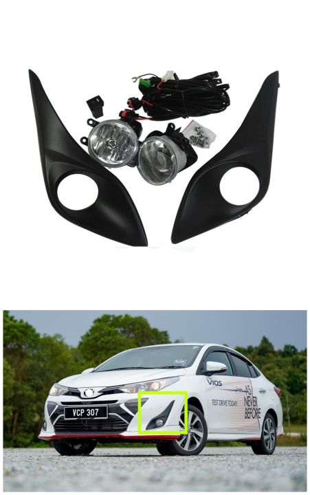 TOYOTA VIOS gen4 2019-2020 Fog Lamp Light Assembly with Harness and ...