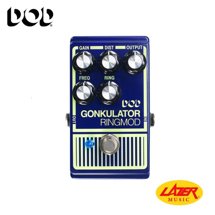DOD Gonkulator LED True Bypass Ring Modulator Footswitch Distortion ...