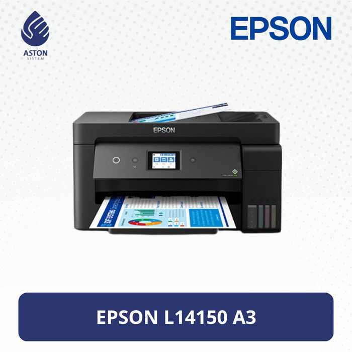 Printer Epson L14150 A3+ Wifi Duplex Fax Scan Copy F4 Legal | Lazada ...