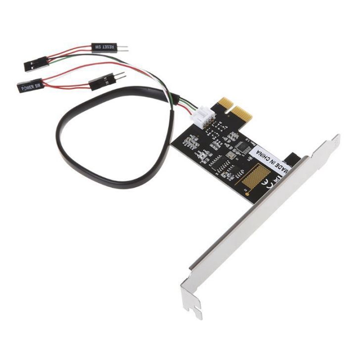 (XVCW) PCI-E Desktop PC Remote Controller 20M Wireless Restart Switch ...