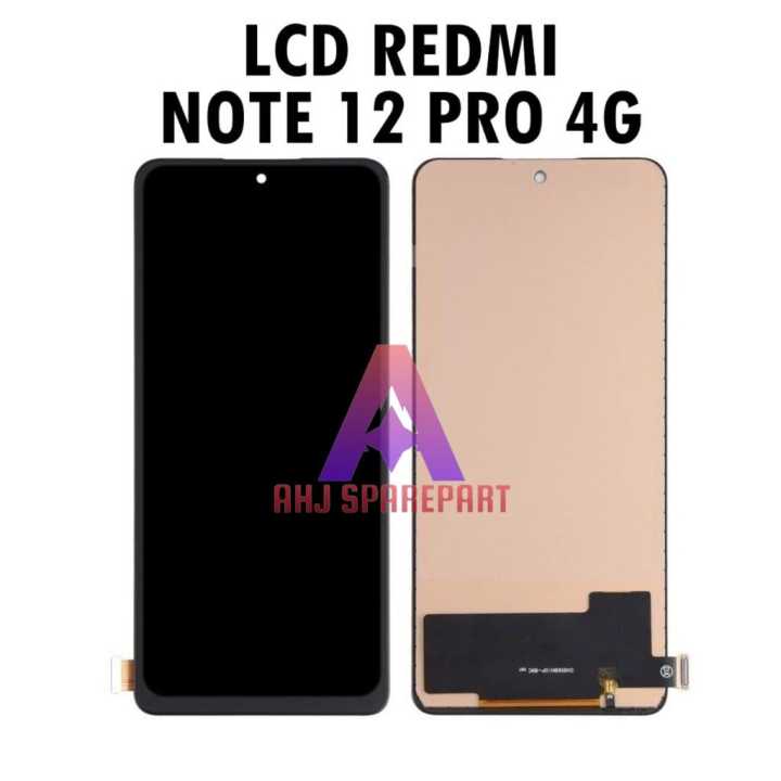 LCD REDMI NOTE 12 PRO 4G FULLSET + TOUCHSCREEN ~ AHJ SPAREPART | Lazada Indonesia