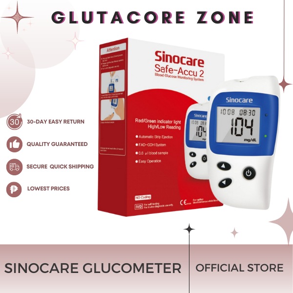 Sinocare Glucometer and Test Strip | Lazada PH