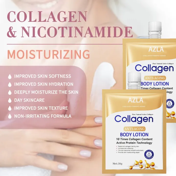 30g Collagen Body Lotion Whitening Beauty Lotion Moisturizing Anti ...
