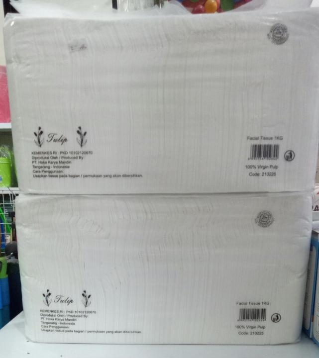 Tulip Facial Tissue 1kg / Tisu Wajah 1000gr | Lazada Indonesia