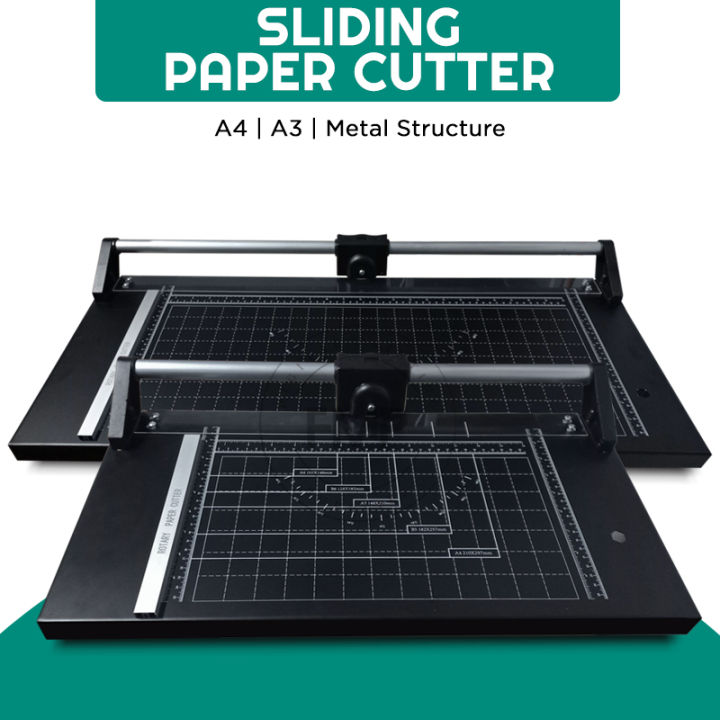 FMP Sliding Cutter Heavy Duty A4 and A3 Size for Vinyl Cardboard Paper ...