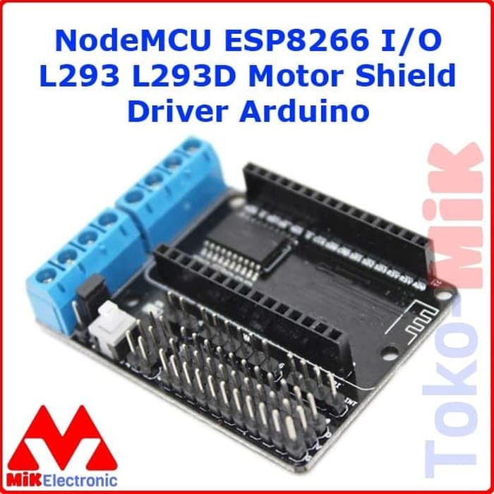 NODEMCU ESP8266 I/O L293 L293D MOTOR SHIELD DRIVER ARDUINO | Lazada ...