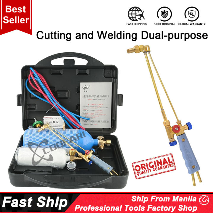 2L Welding Torch Set Mapp Gas Torch Refrigeration Maintenance Tool Air ...