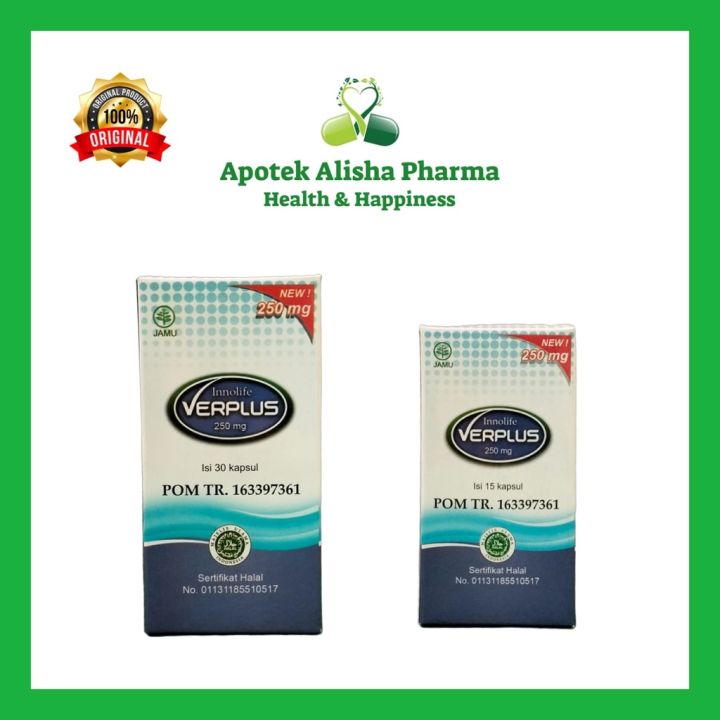 Innolife Verplus Kapsul (Botol 15/30kapsul) - Inolife Ferplus Kapsul ...